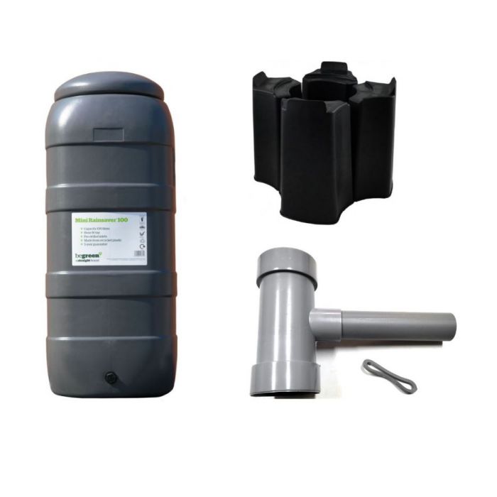 Platstore.nl | REGENTON RAINSAVER 100L GRIJS SET